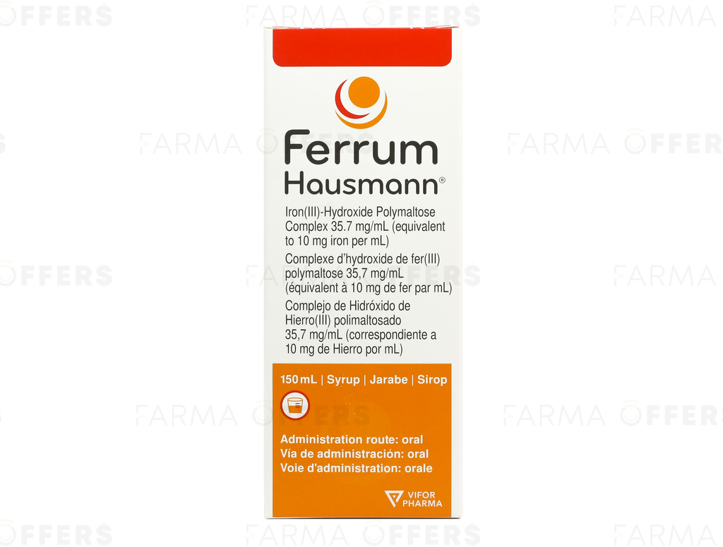 FERRUM HAUSMANN JBE 50mg 150ML x 1 /5ML | Farmaoffers
